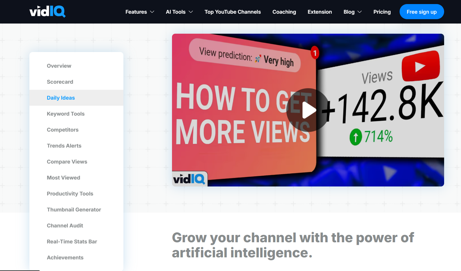 VidIQ Review: Your Ultimate YouTube Channel Growth Companion – AI and ...